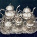 Vintage Silver on Copper BSC Reg. 6 -piece Tea and Coffee Service Set ...