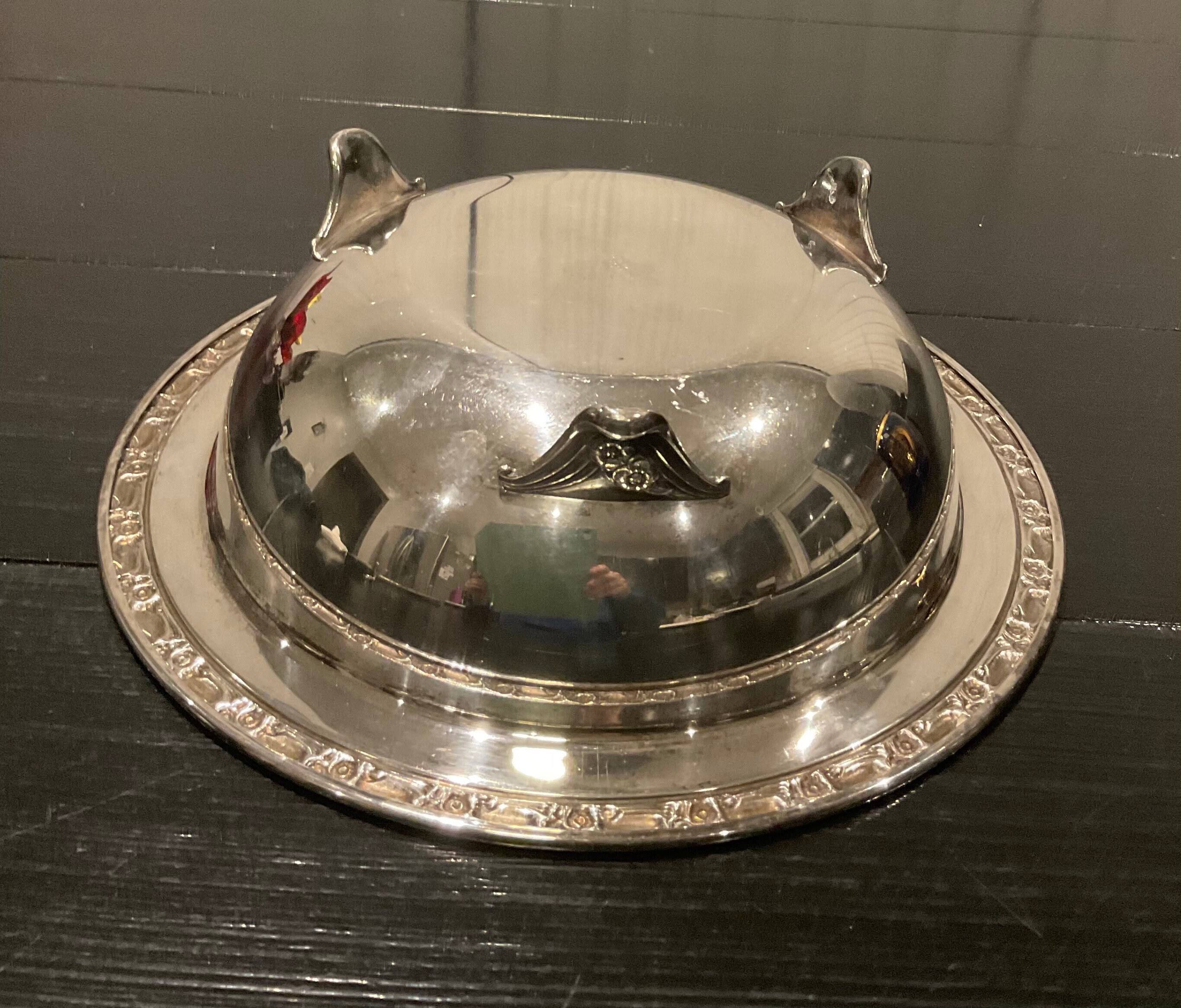 Dining & Serving Bowls Vintage Oneida Silversmiths Silver Plated 10 3/4 ...
