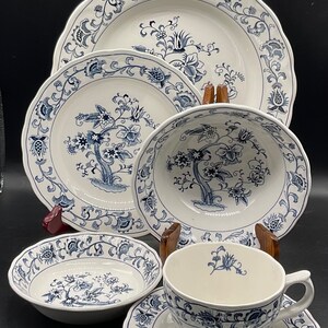 Vintage Nikko Ming Tree Double Phoenix Japan 6 Piece Place Setting ...