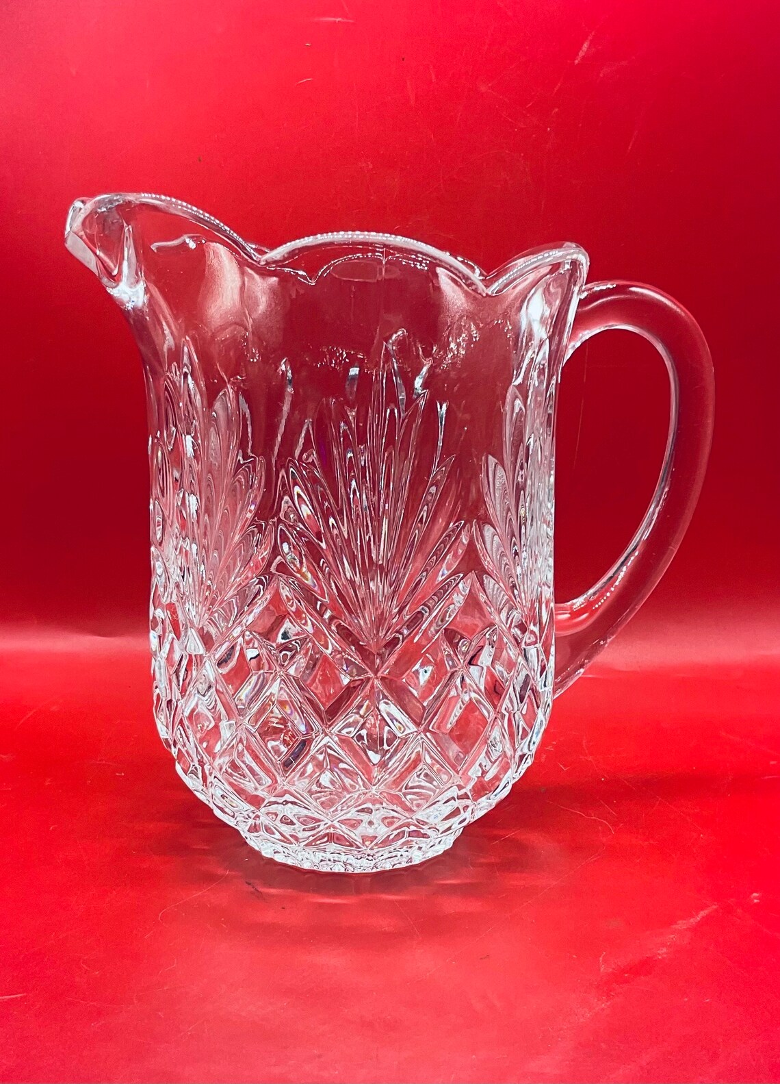 Vintage Godinger Dublin Shannon Crystal 58 Oz. Pitcher - Etsy