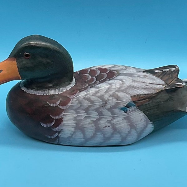 Hand Painted Duck - Etsy