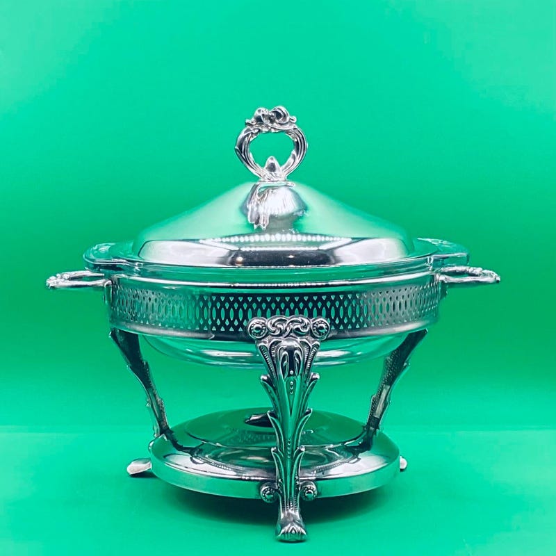 Silver Buffet Server - Etsy