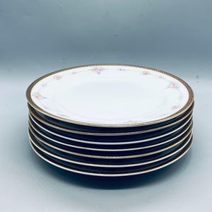 Vintage Noritake M Hand Painted Nippon 7 Salad Plates - Etsy