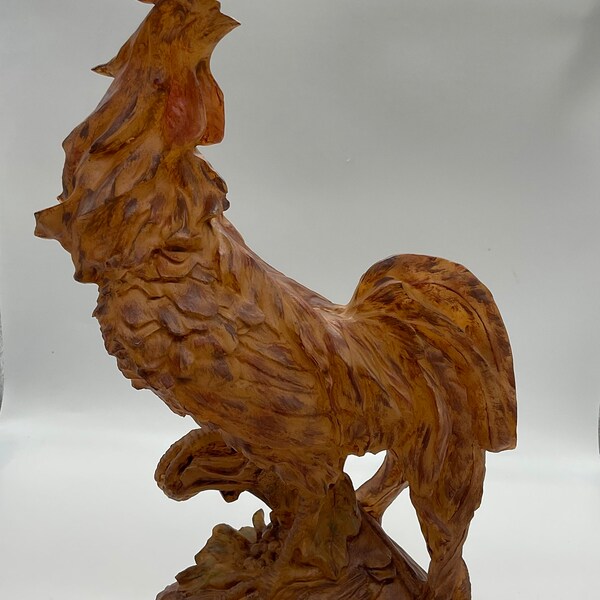 Rooster Statue - Etsy