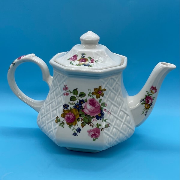 Rose Teapot - Etsy