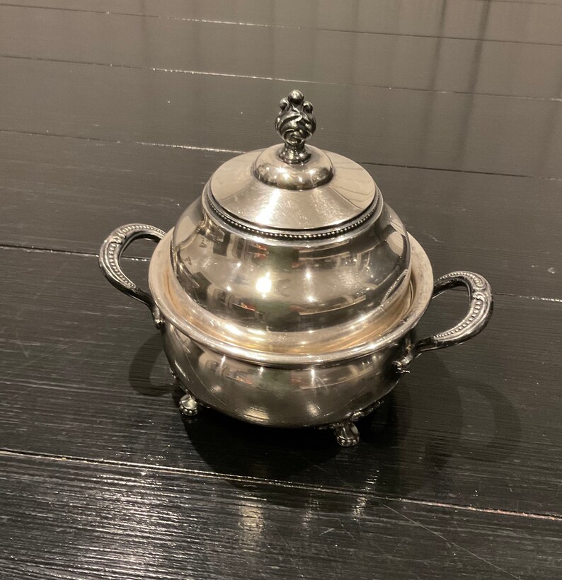Benedict Mfg Co. Quadruple Silverplate Antique 3 Pc. Butter - Etsy