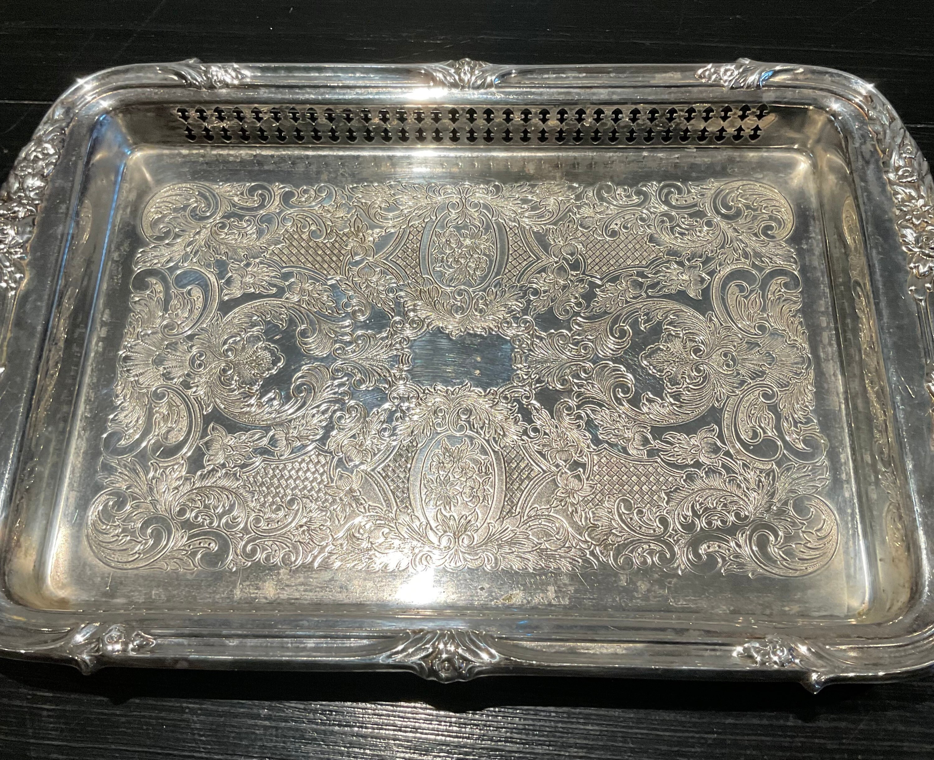 Vintage Sheridan Silver Plated Relish Tray With 3 Crystal - Etsy