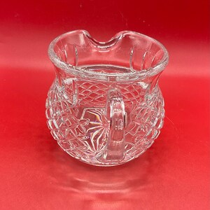 Vintage Vintage Heavy Lead Crystal Diamond Cut Pitcher - Etsy