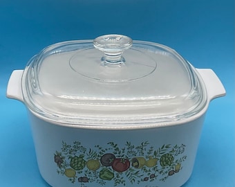 Vintage Pyrex Corningware Spice of Life Centura L’echalote La ...