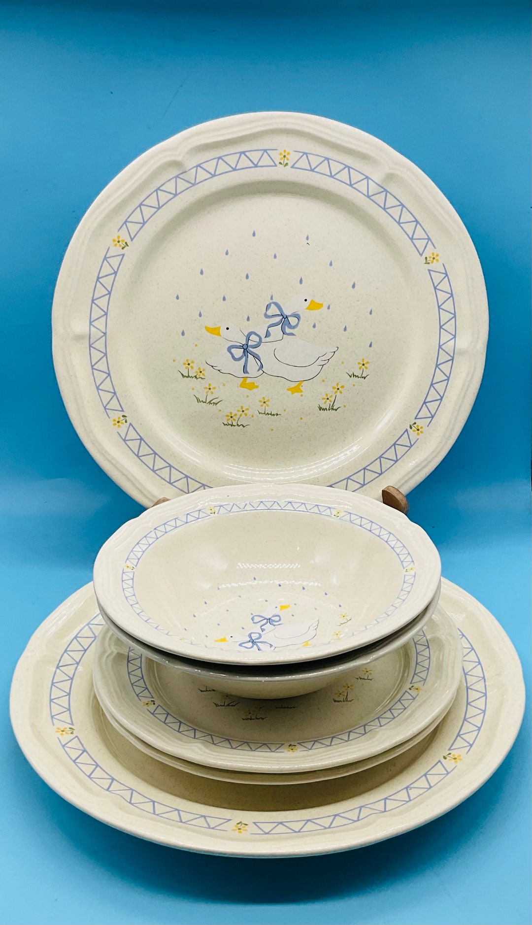 Vintage Anchor Dinnerware Farm Country C8700/119 Made in Thailand 3 ...