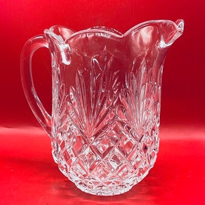 Vintage Godinger Dublin Shannon Crystal 58 Oz. Pitcher - Etsy
