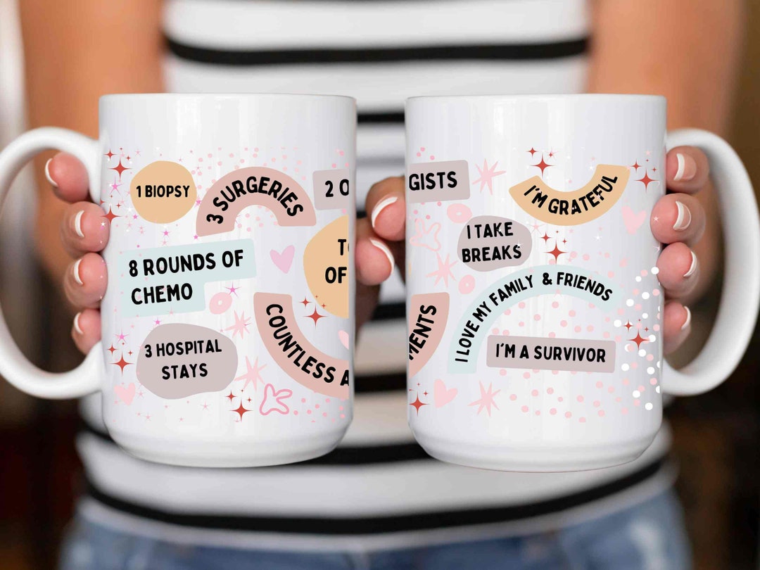 Inspirational Mug for Cancer Patient Recovery Journey Customizable Mug ...