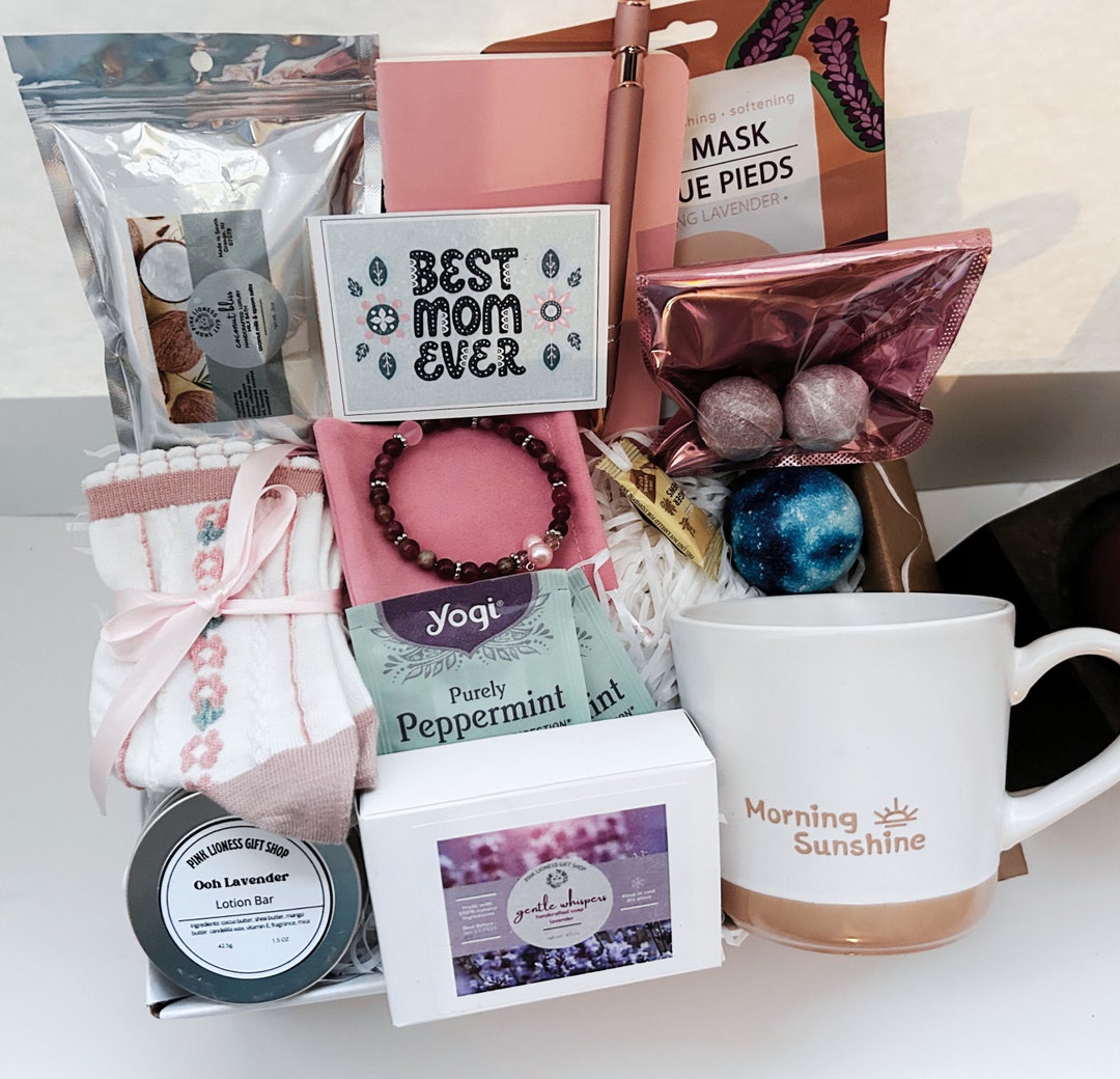 Mom Gift From Daughter Mom Gift Ideas Mom Retirement Gift Mom Gift Box ...