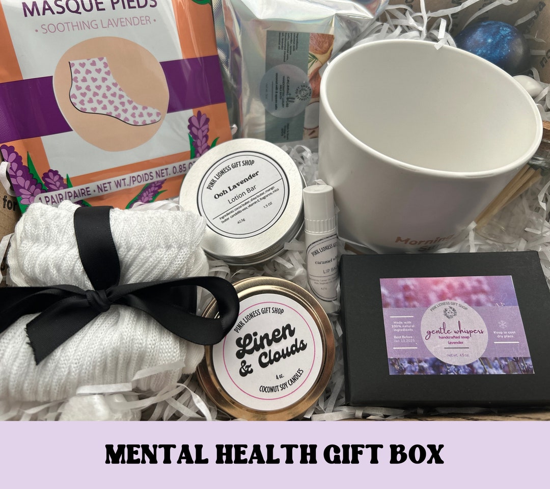 Mental Health Gift Box Self Care Package Self Care Gift Box for Women ...