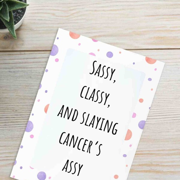 Funny Cancer Card - Etsy