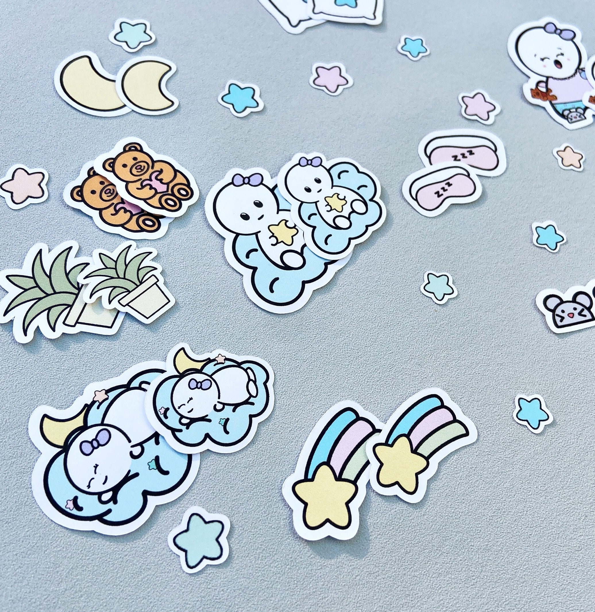 Self Care Die Cut Sticker Pack | Planner Die Cut | Hand Drawn Die Cuts ...