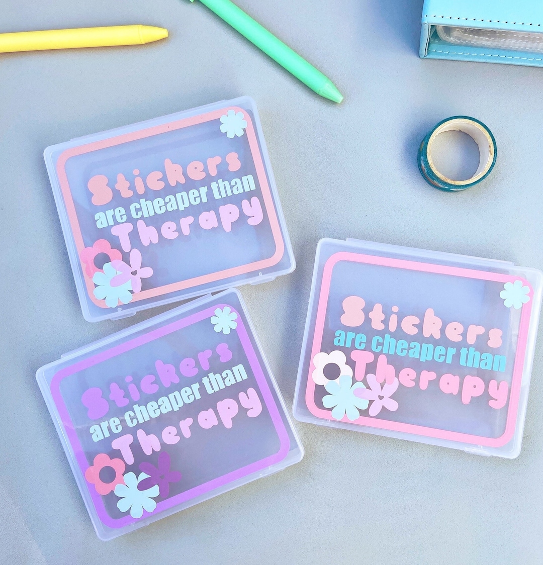 Sticker Storage Box | Die Cut Storage Box | Storage for Stickers ...