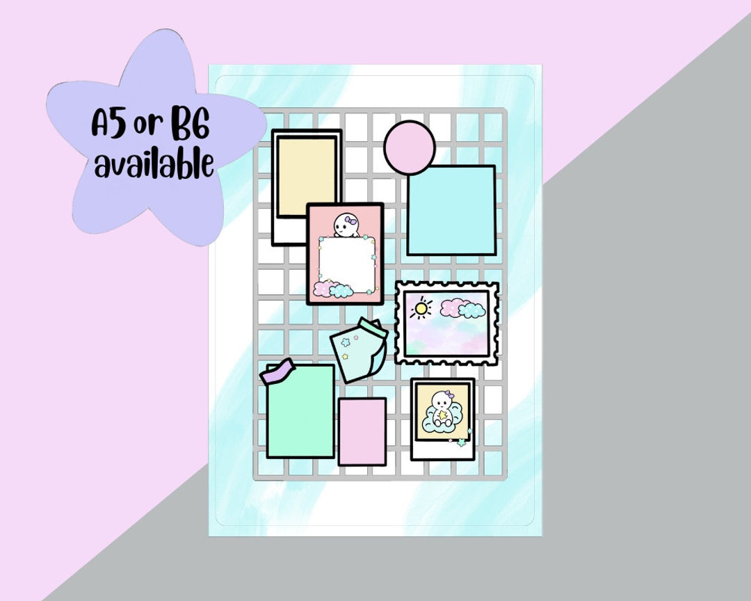 Full Page Sticker - Highlights Planner Stickers in A5 or B6 Size - Goal ...