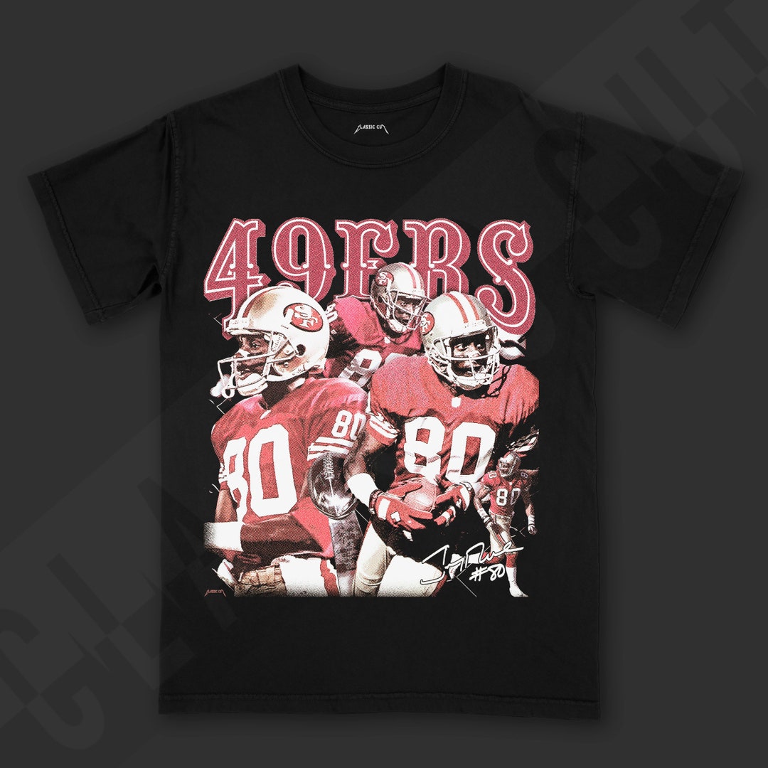 49ers Bootleg Style Tee Jerry Rice Bootleg T Shirt / NFL Bootleg - Etsy