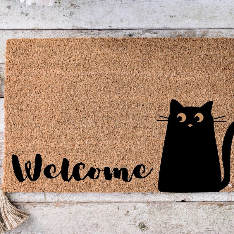 Cat Door Mats Outdoor - Etsy