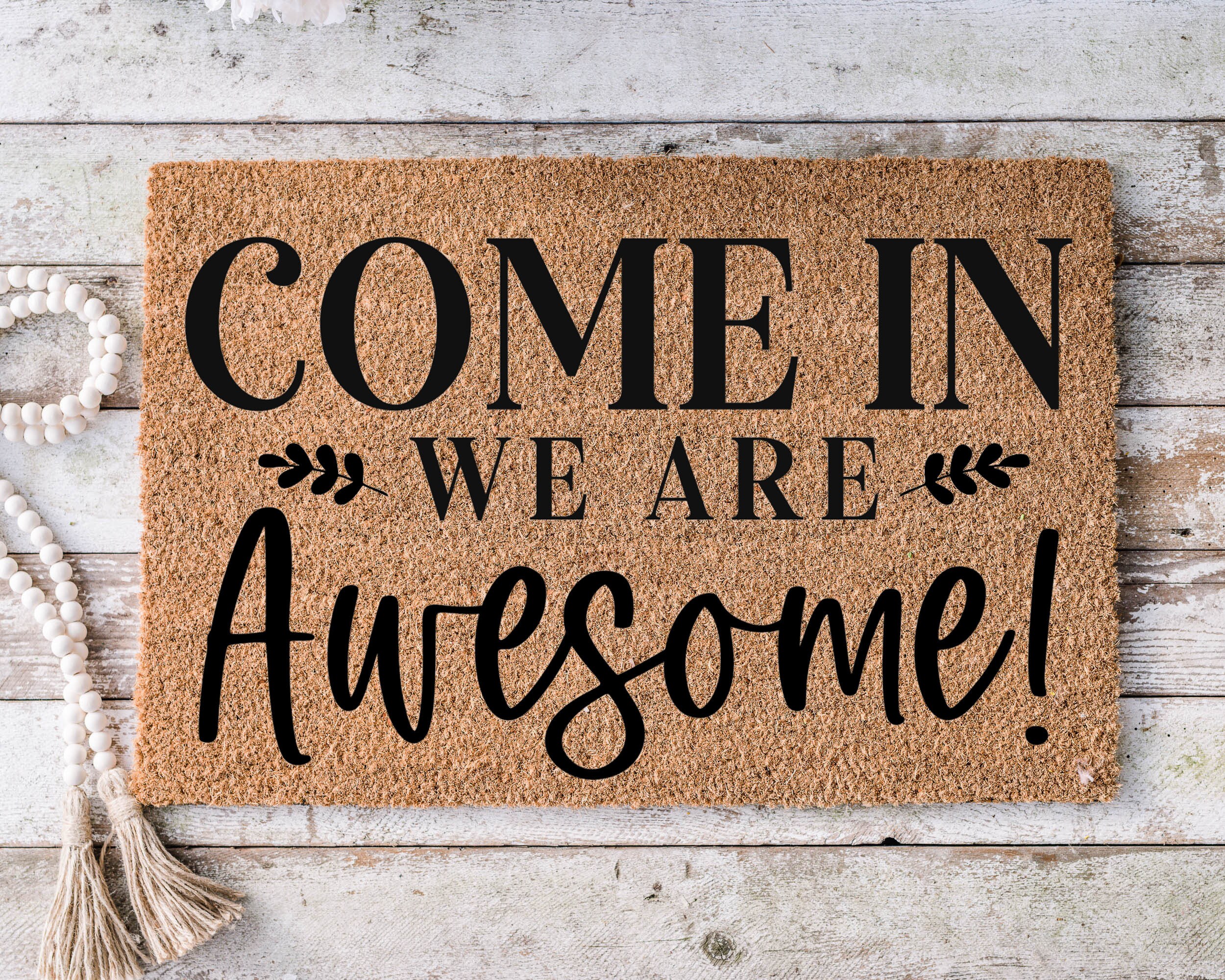 Come in We Are Awesome Funny Doormat Housewarming Gift - Etsy