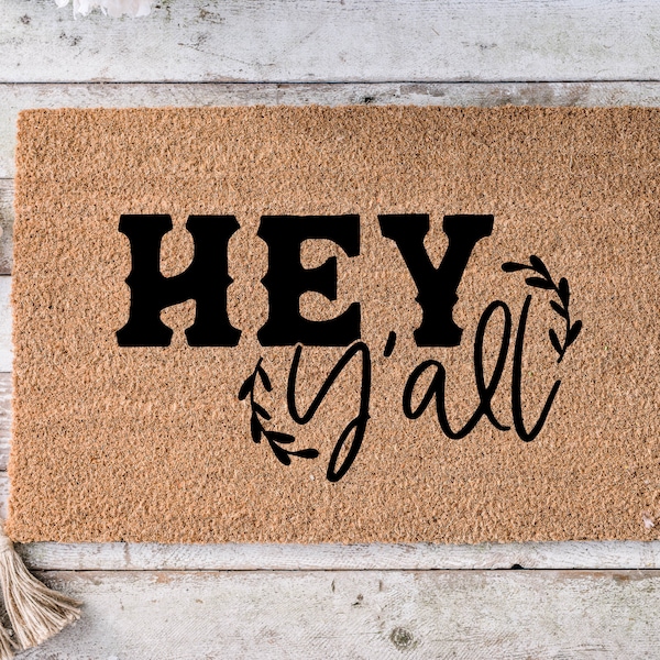 Hey There Door Mat - Etsy