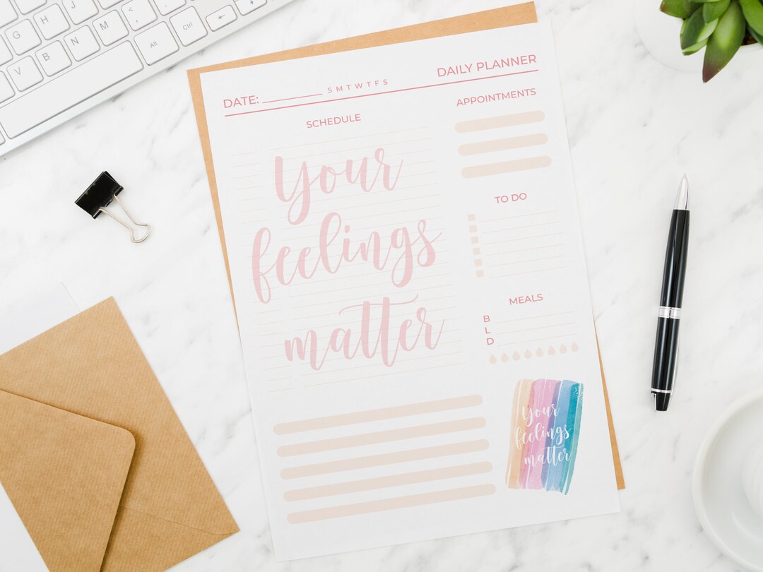 Instant Download PDF Yearly Monthly Weekly Daily Printable Planner your ...