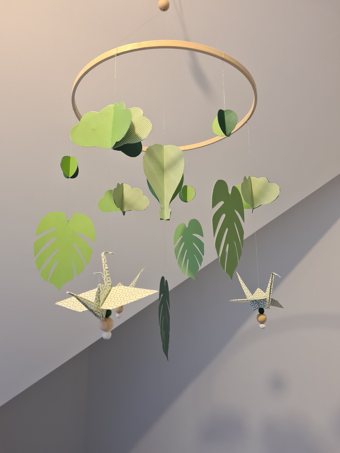 Mobile origami Jungle - Etsy France