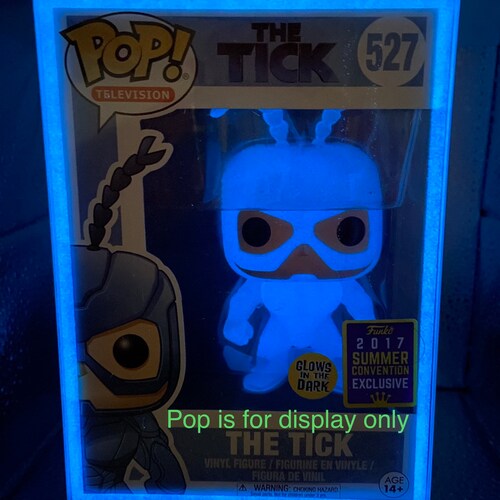 Funko Pop Protector Soft Display Case 3 Pack Green Glow in the - Etsy