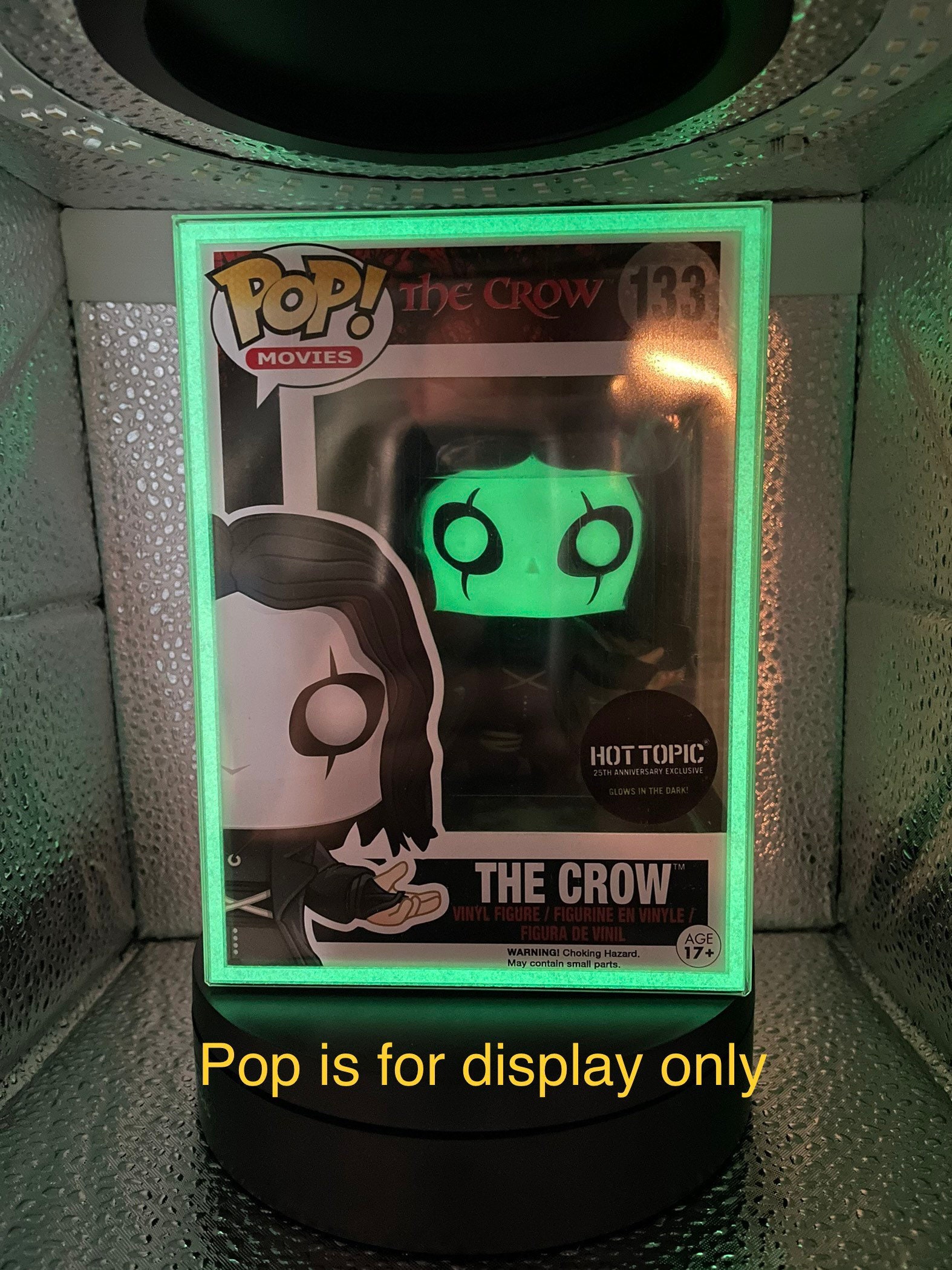Funko Pop Protector Soft Display Case 3 Pack Green Glow in the - Etsy
