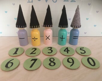 Math Gnomes | Etsy