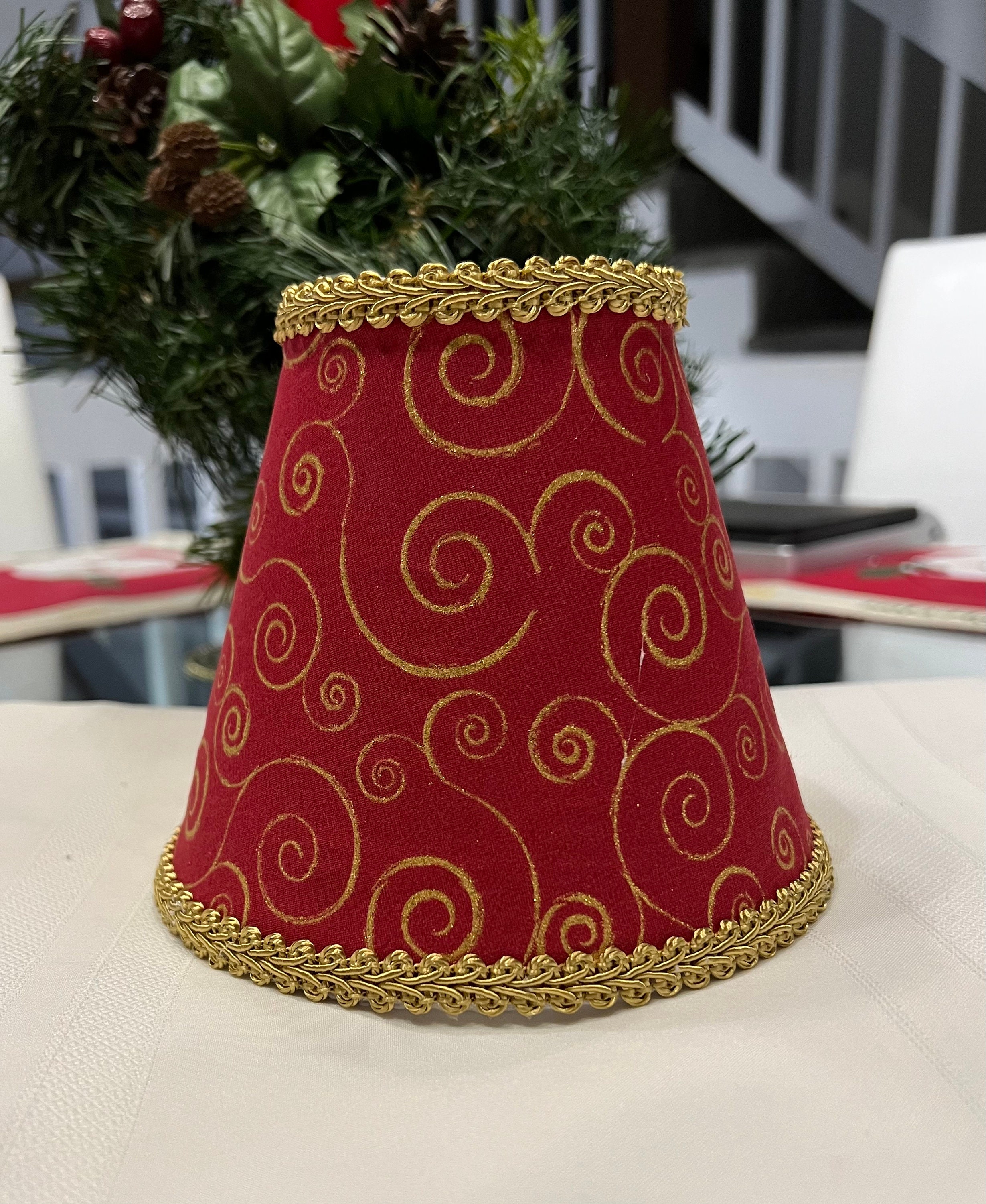 Holiday Chandelier Sconce Candlestick Lamp Shade - Etsy