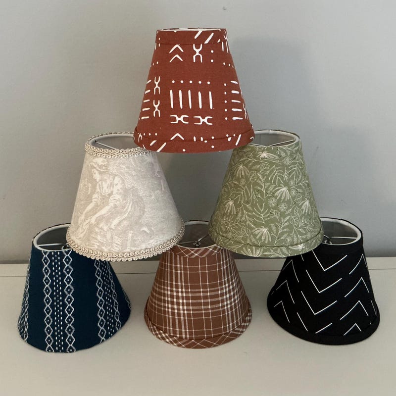 Fabric Clip on Shade Mini - Etsy