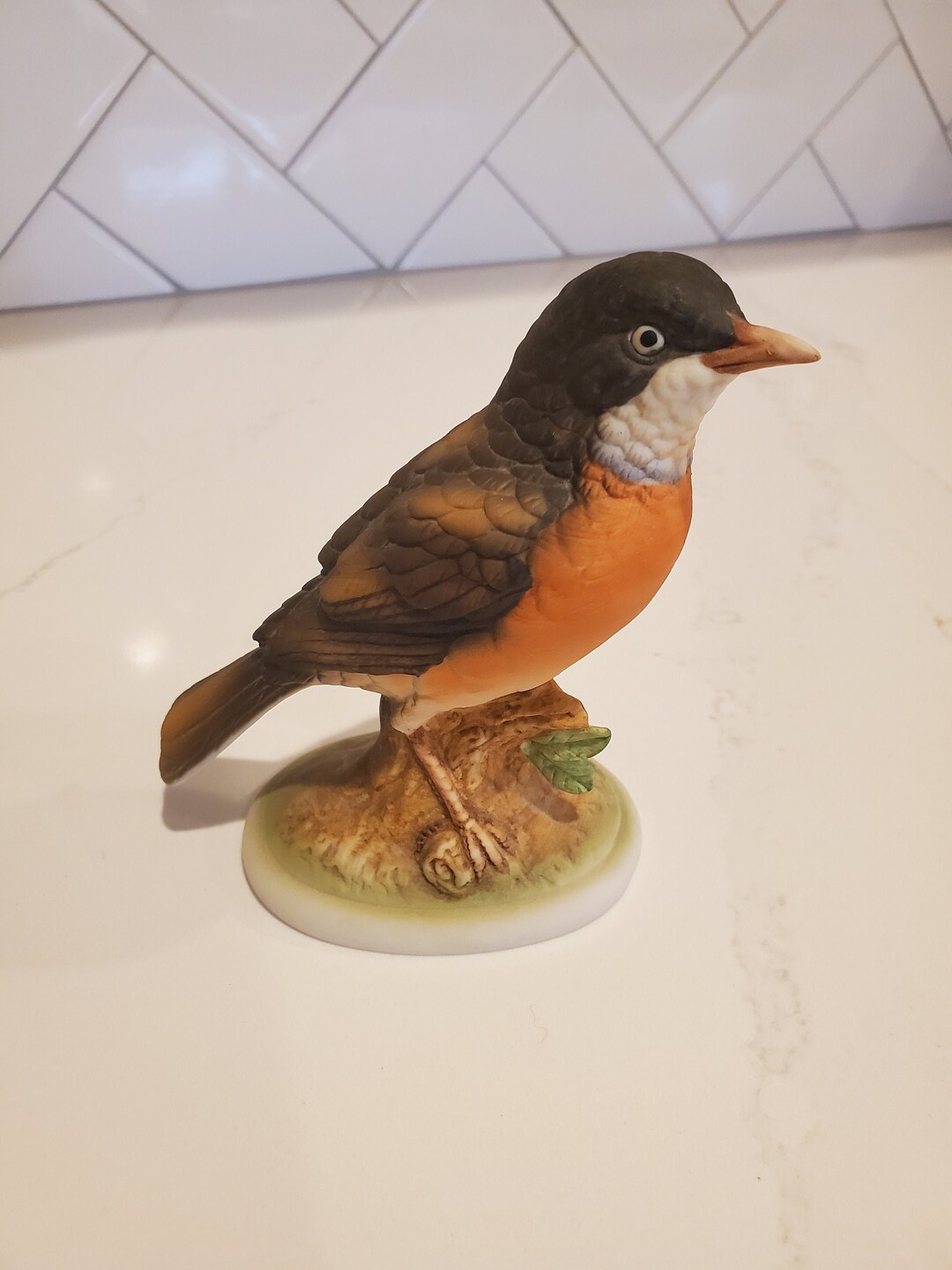 Vintage Lefton China Hand Painted Robin Figurine - Etsy