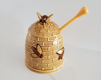 Vintage Honey Pot - Etsy