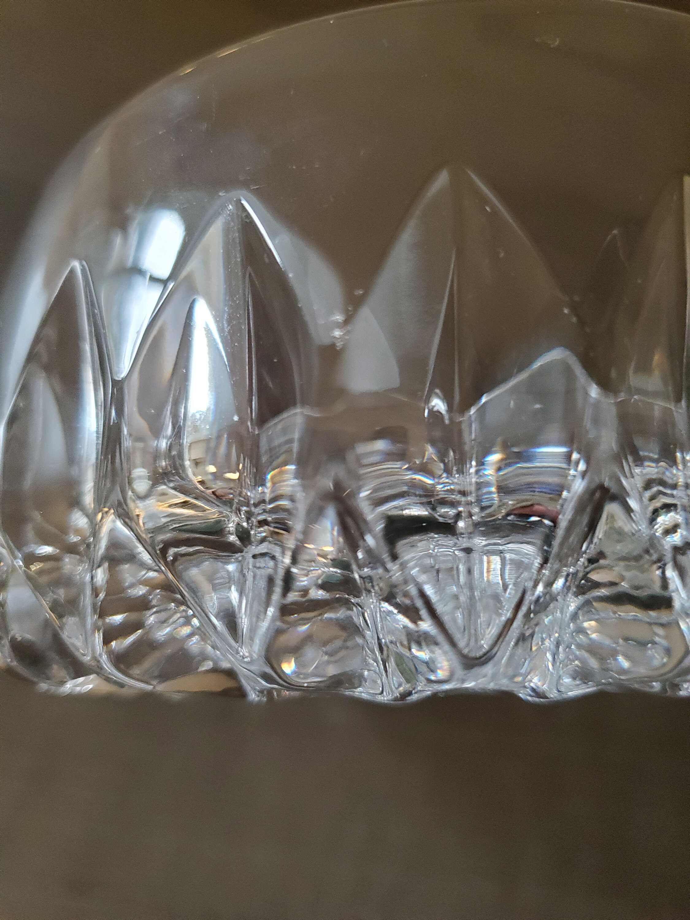 Vintage Gorham Crystal Bowl Althea Pattern - Etsy