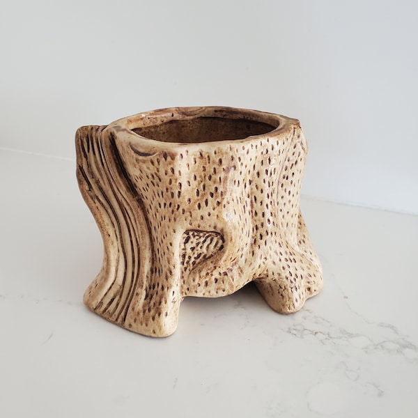 Log Planter - Etsy