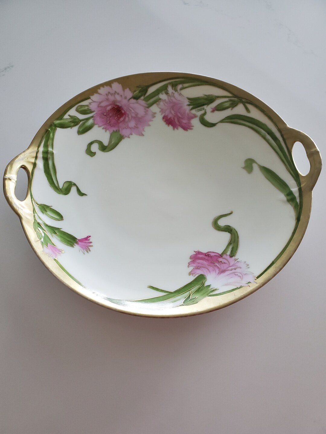 Bavarian Hand Painted China Plate Signed by Artist and Numbered - Etsy