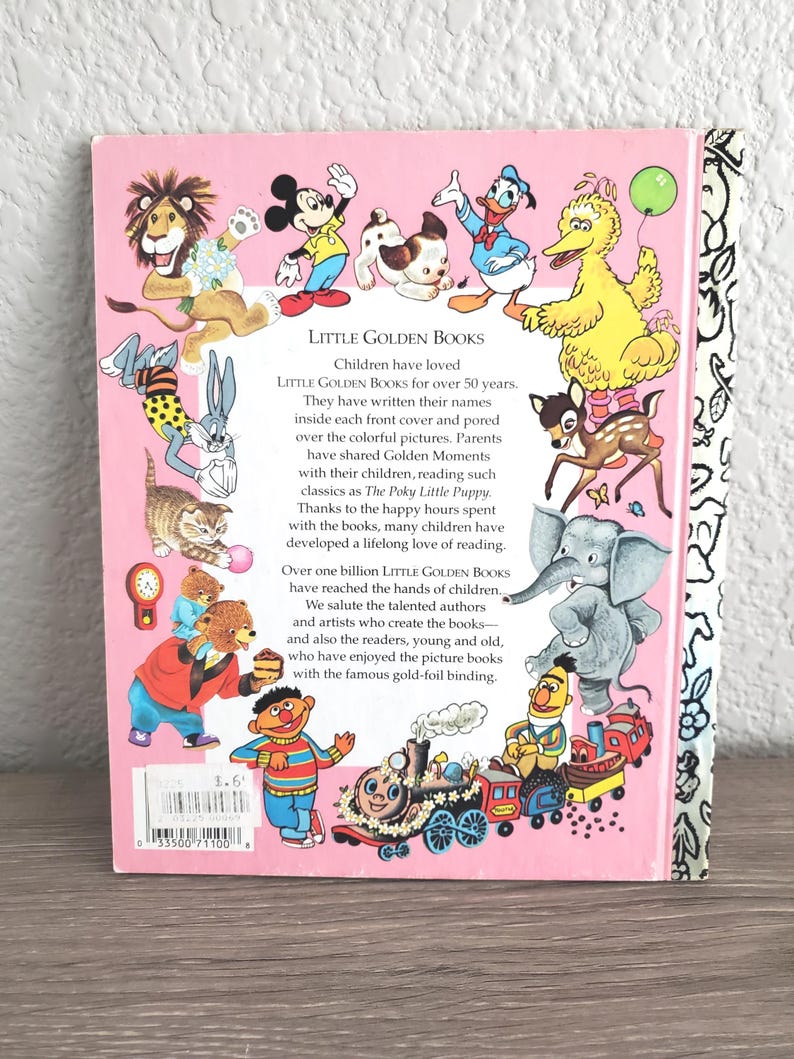 Vintage 1988 Walt Disney's Dumbo Little Golden Book Hardcover #104-67 ...