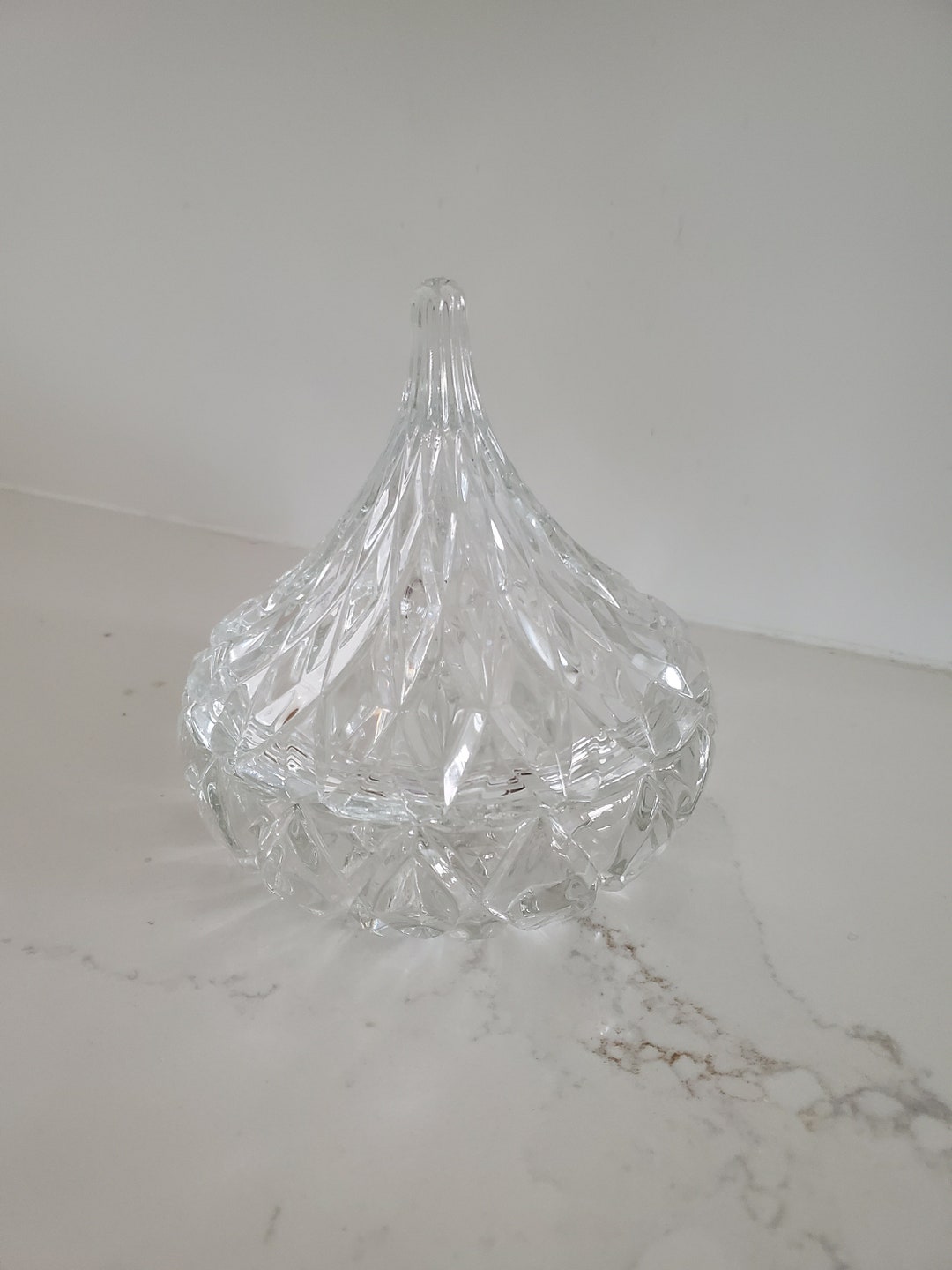 Vintage Shannon Crystal Hershey Kiss Shape Candy/trinket Dish - Etsy