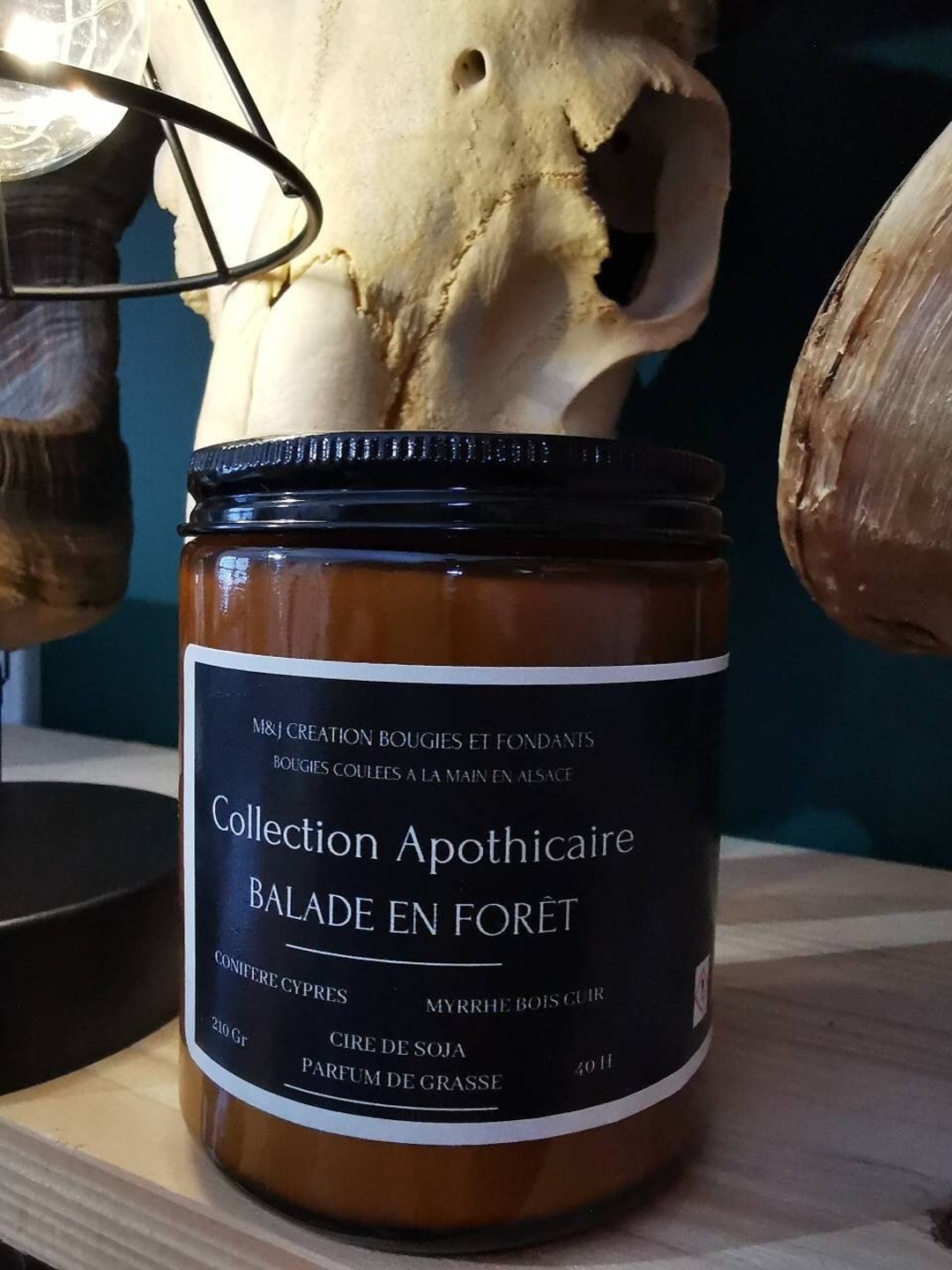 Apothecary Scented Candle Walk in the Forest - Etsy