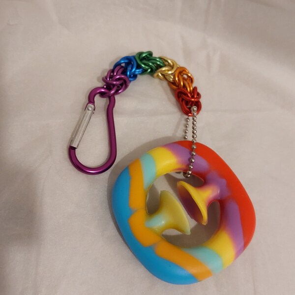 Pop It Toy Keyring - Etsy