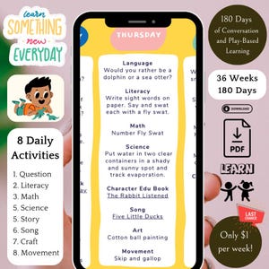 Preschool Curriculum | Complete 180 Day Play-based Early Learn ...