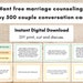 Conversation Cards for Couples | Free Marriage Couples Counseling ...