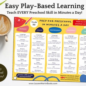 Preschool Curriculum | Complete 180 Day Play-based Early Learn ...