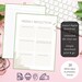 Daily Planner Printable Inspirational Goals Planner Monthly Calendar ...