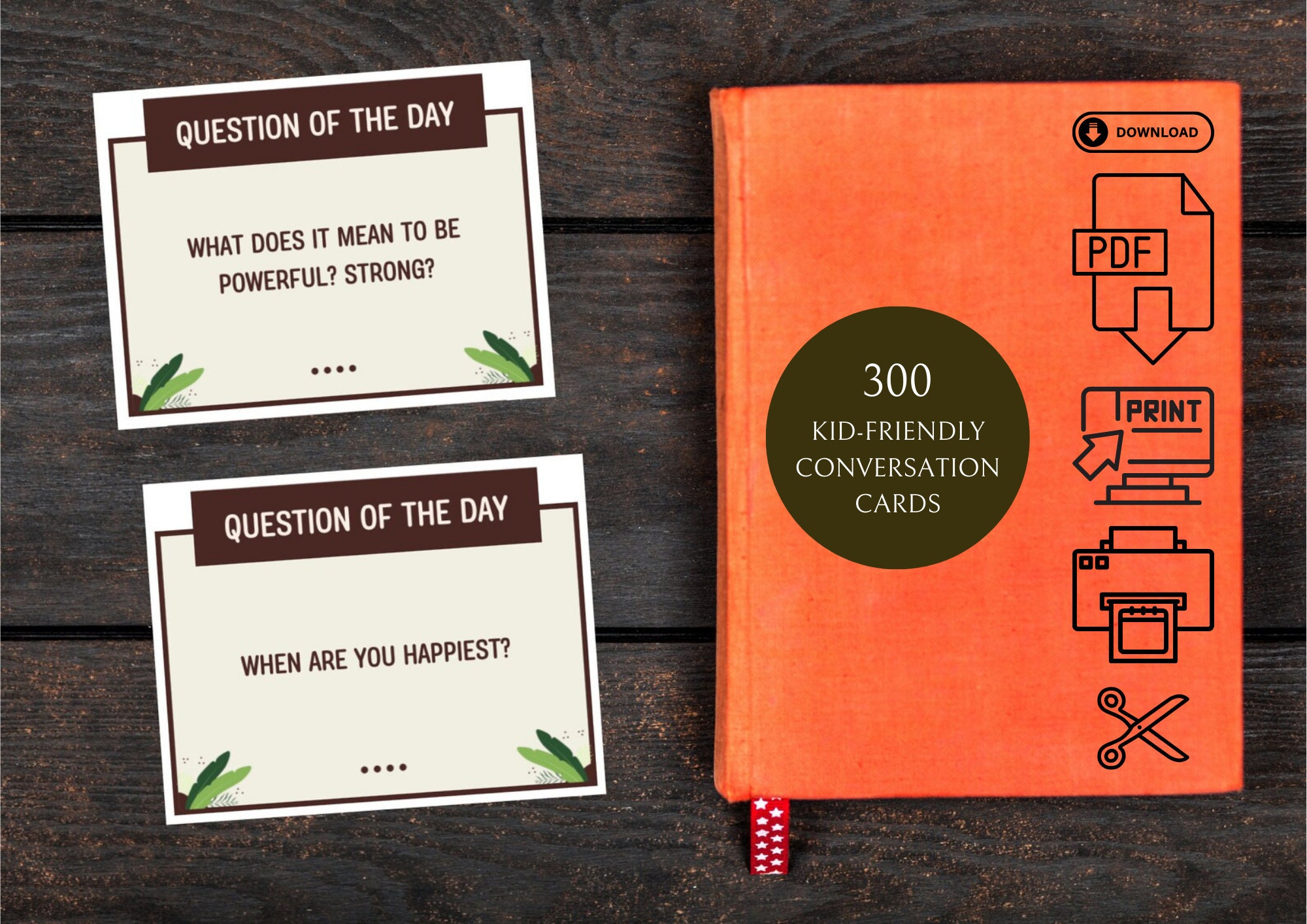 Family Conversation Starters for Kids, Teens, Holiday or Dinner Parties ...