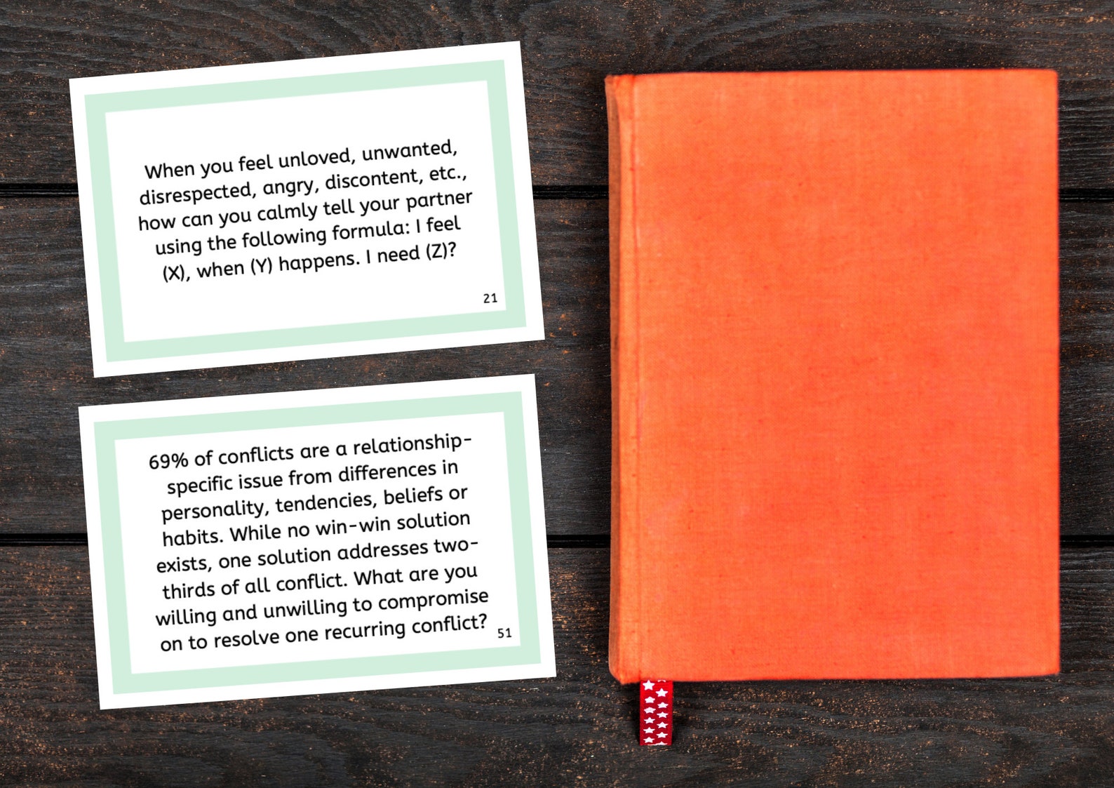 Conversation Cards for Couples Free Marriage Counseling Married Dinner ...