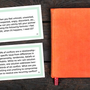 Conversation Cards for Couples Free Marriage Counseling Married Dinner ...