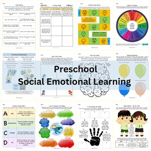 Complete Preschool Curriculum: Full Year Prek Worksheet Bundle, No Prep ...